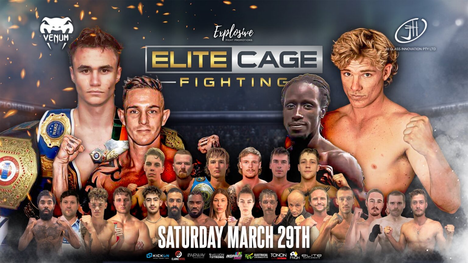 PAST EVENTS - Explosive Fight Promotions